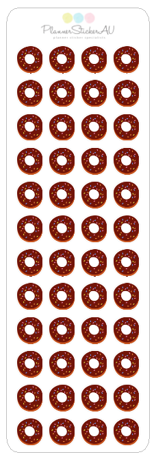 Mini Sheet | Donuts | 9787 – Planner Sticker AU