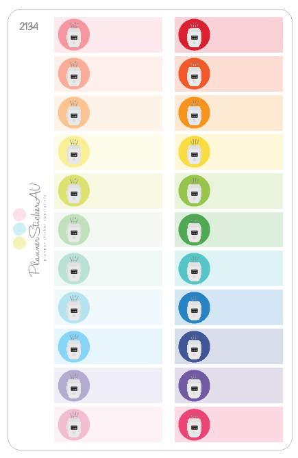 Laser Hair Removal Box| 2134 – Planner Sticker AU