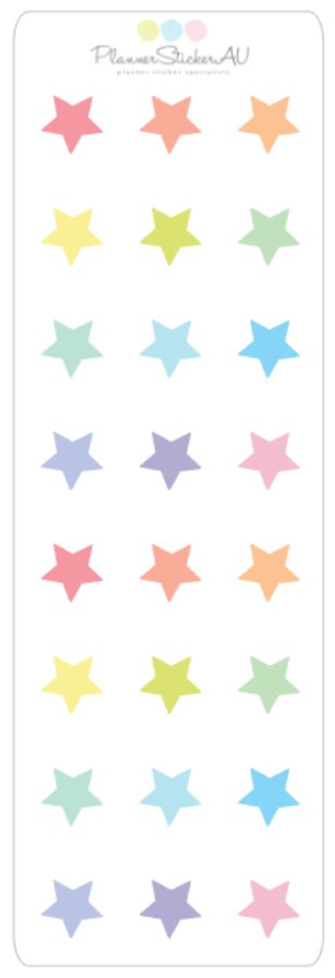 Mini Sheet | Stars | 9221 – Planner Sticker AU